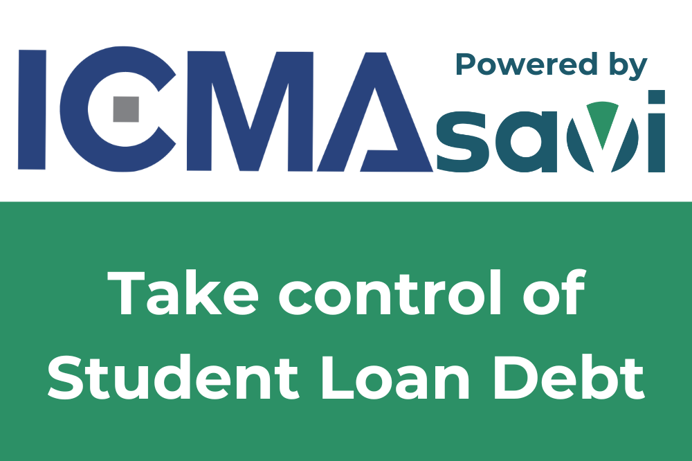 ICMA Announces Student Debt Relief Initiative in Partnership with Savi | icma.org